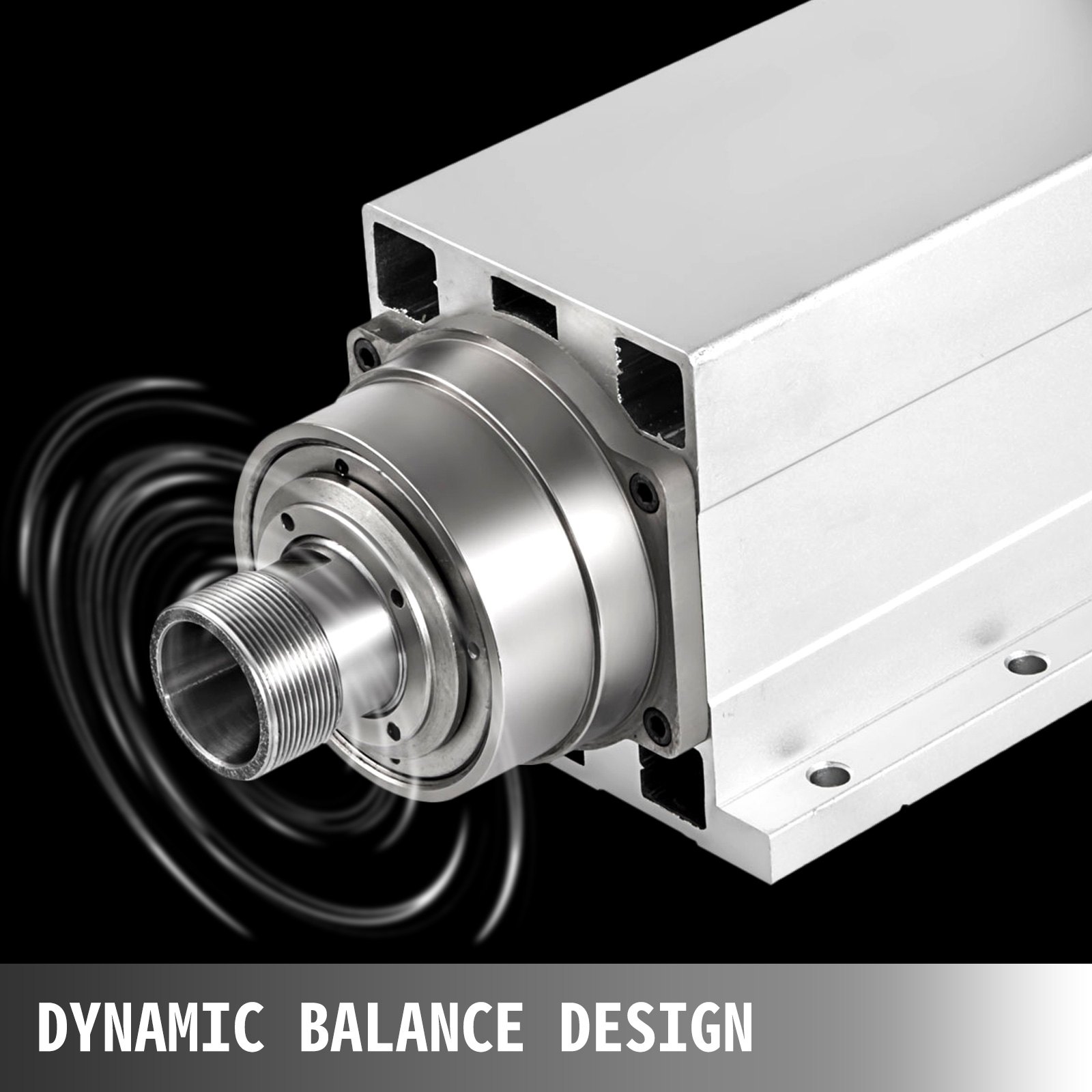 VEVOR Spindle Motor 7.5KW Square Air Cooled Spindle Motor ER32 Collect ...