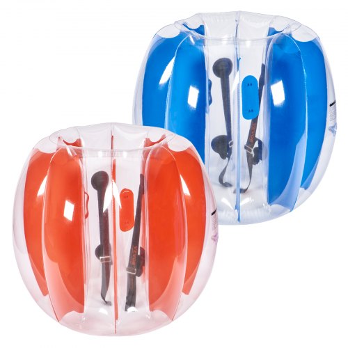 VEVOR Inflatable Bumper Balls 2-Pack, 3FT/0.9M Body Sumo Zorb Balls for ...