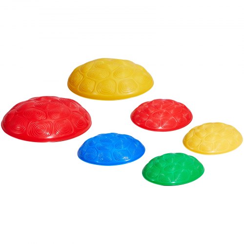 VEVOR Turtle Balance Stepping Stones, 6 PCS, Up to 220 lbs Kids Turtle ...