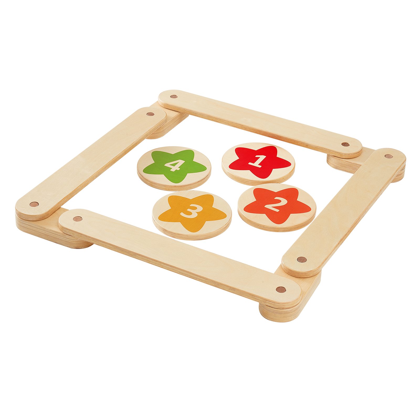 VEVOR Kids Balance Beam and Stepping Stones – 6 PCS Wooden
