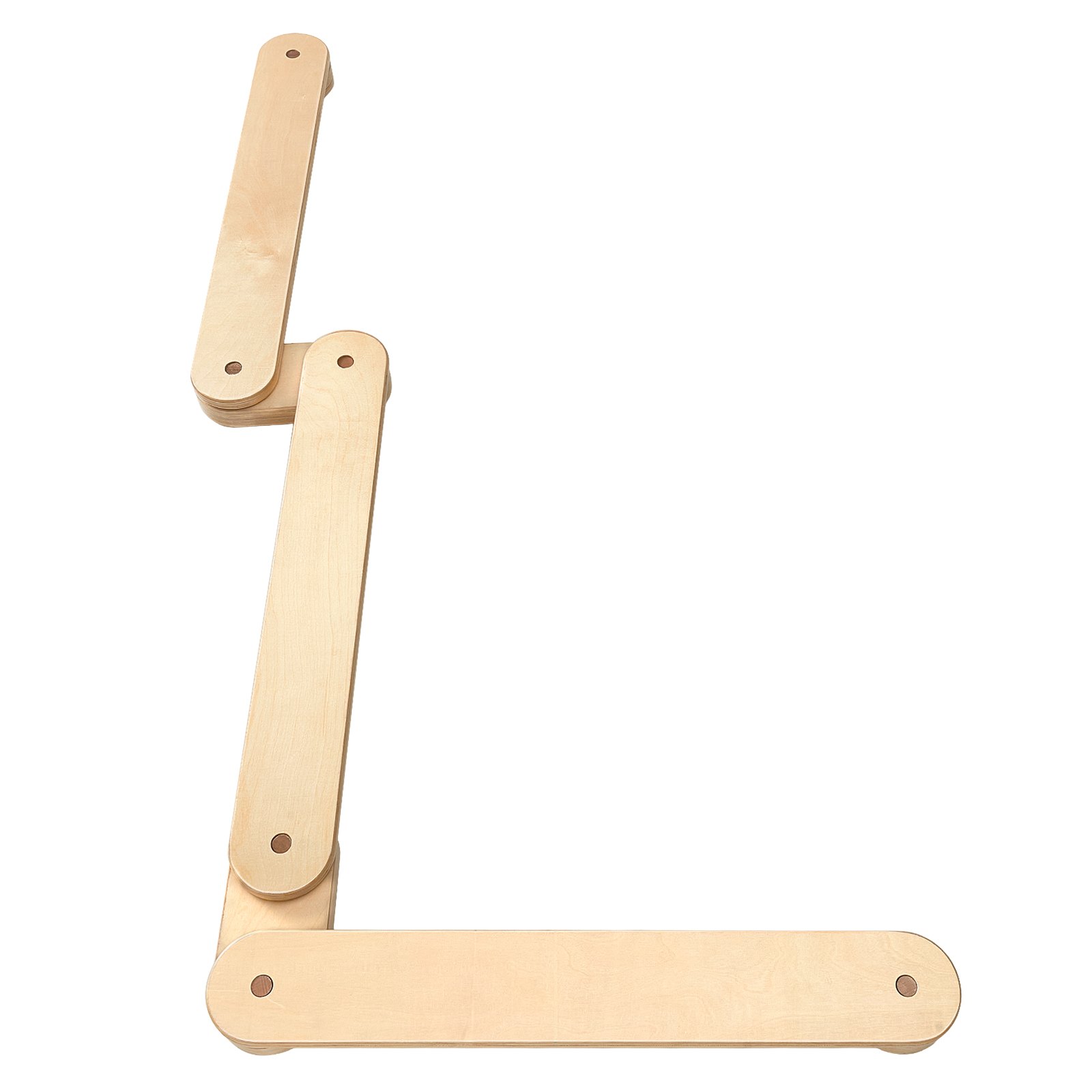 VEVOR Balance Beam Stepping Stones, 3 PCS Wooden Toddler Balance Boards ...