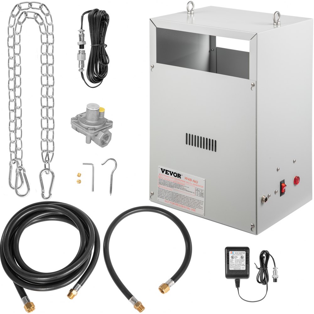 VEVOR CO2 Burner, 4 Brass Burner CO2 Generator for Plant, Natural Gas ...