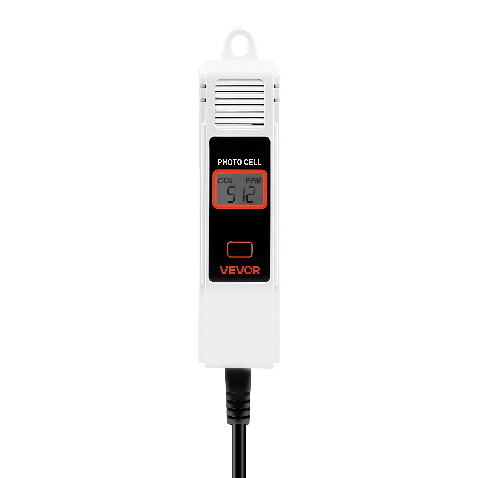 VEVOR CO2 Meter Monitor – 2 Outlet, 10s Start, 3-in-1 LCD