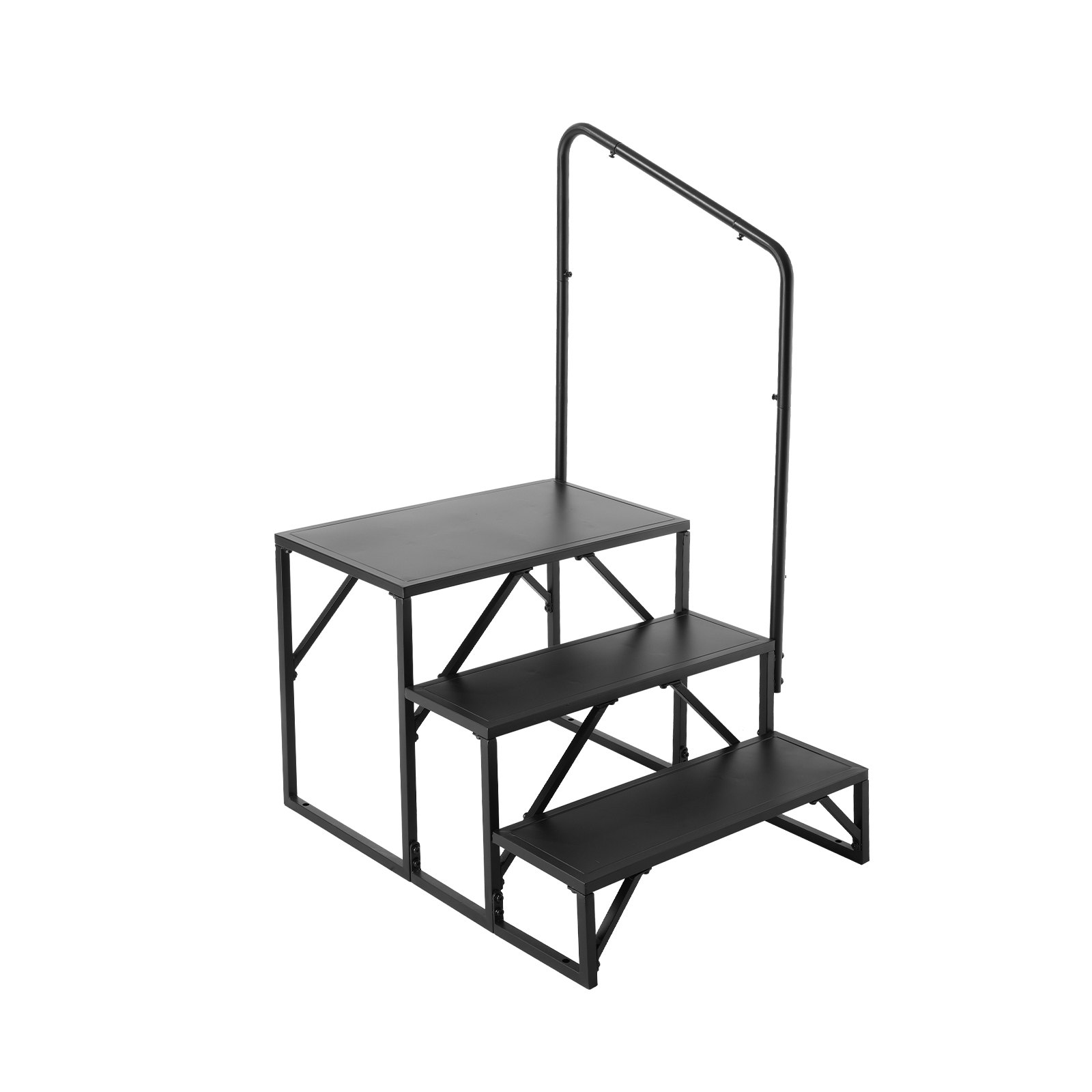 VEVOR RV Steps, 3-Step RV Stairs, 440 LBS Load Capacity, Thickened ...