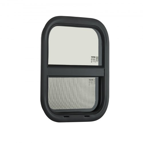 Vertical RV Window 14" W x 16" H Tinted Sliding RV Window & Net Screen ...