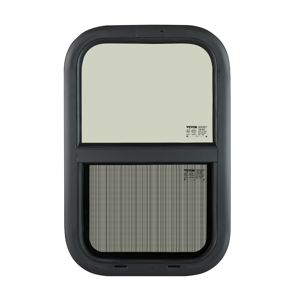 VEVOR Vertical RV Window, 14" W x 22" H Tinted Sliding RV Window with ...