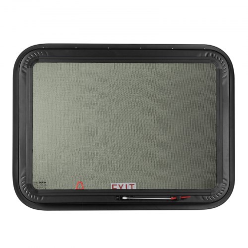VEVOR Exit RV Window 30" W x 22" H Emergency Push Out Window W/ Screen & Ring | VEVOR US