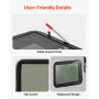 Exit RV Window 36" W x 22" H Emergency Push Out Window W/ Screen & Ring ...