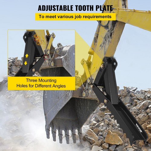 VEVOR 36 inch Backhoe Excavator Thumb Attachments Adjustable Extreme ...
