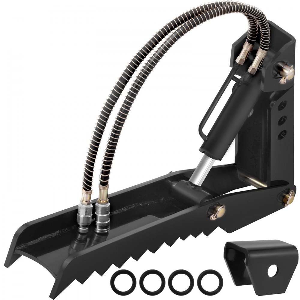 36" Hydraulic Backhoe Thumb Hoe Clamp 5/8" Steel Plate Assembly ...