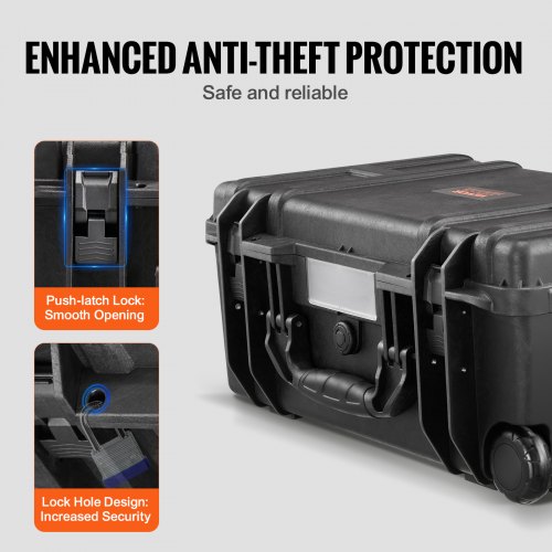 VEVOR Weatherproof Hard Cases for Travel & Storage Use