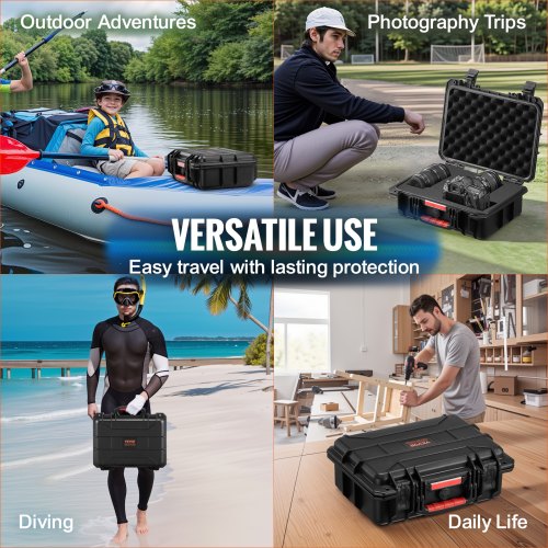 VEVOR Weatherproof Hard Cases for Travel & Storage Use