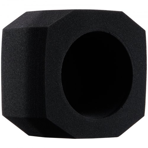 VEVOR Microphone Isolation Ball, High-Density Acoustic Foam, Windscreen ...