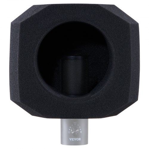 VEVOR Microphone Isolation Ball, High-Density Acoustic Foam, Windscreen ...