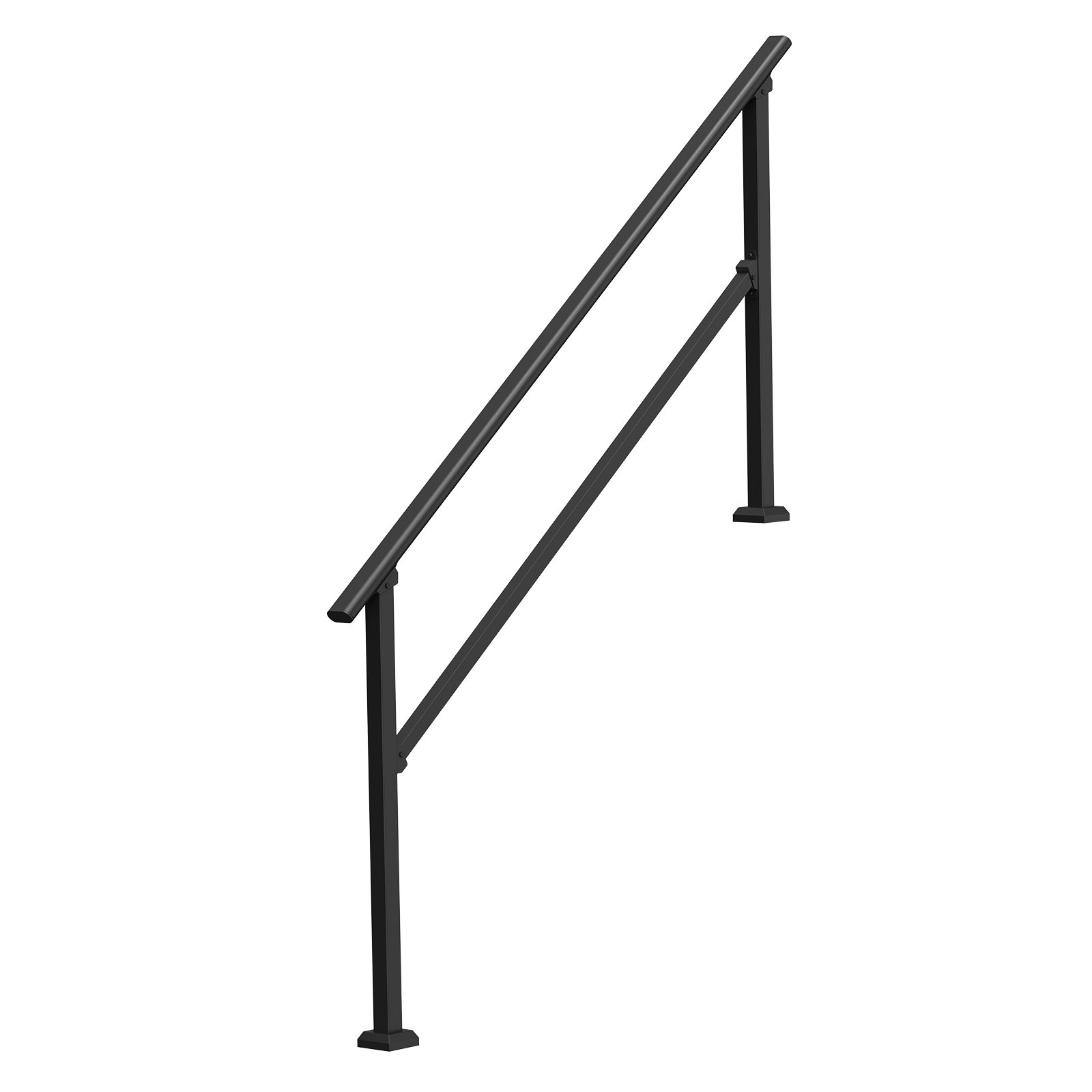 VEVOR 5 Step Handrail Kit – Adjustable 30°- 40° Angle