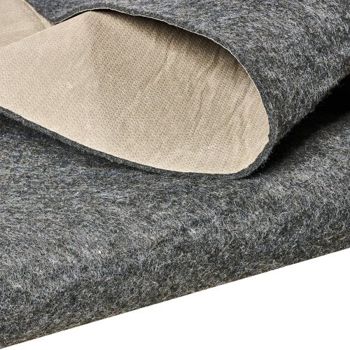 VEVOR Slip-Resistant Rug Pad, Protective Cushioning Carpet Pad, 2'x8 ...