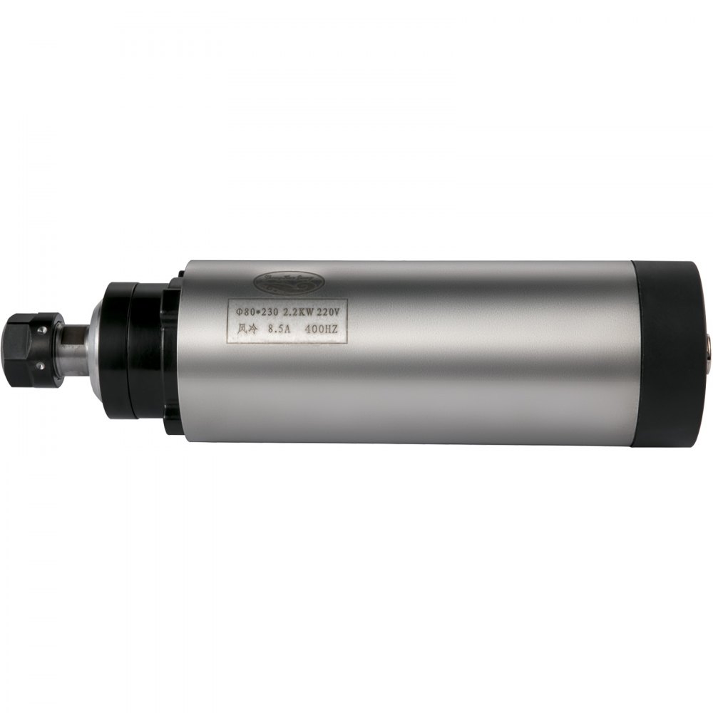 VEVOR CNC Spindle Motor Kits Air Cooled Spindle Motor 220V VFD 2.2KW ...