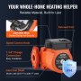 VEVOR 0011-BF4-J Hot Water Circulation Pump 110V 230W 33 GPM ...