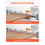 VEVOR 13 inch Vinyl Floor Cutter, 16mm Thick Laminate Flooring Cutter ...