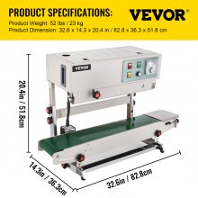 VEVOR Sealing Machine: Seal with Confidence and Precision