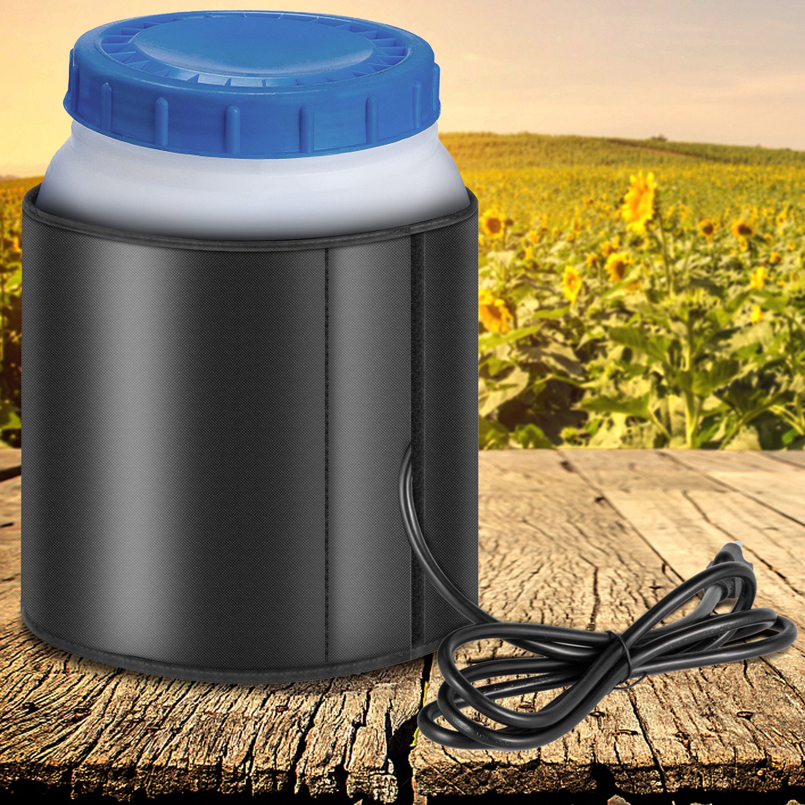 VEVOR Bee Blanket 5 Gal Barrel Heater, 110V Honey Bucket Heater ...