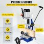 VEVOR Woodworking Mortise Machine, 1/2 HP 1700RPM Powermatic Mortiser ...