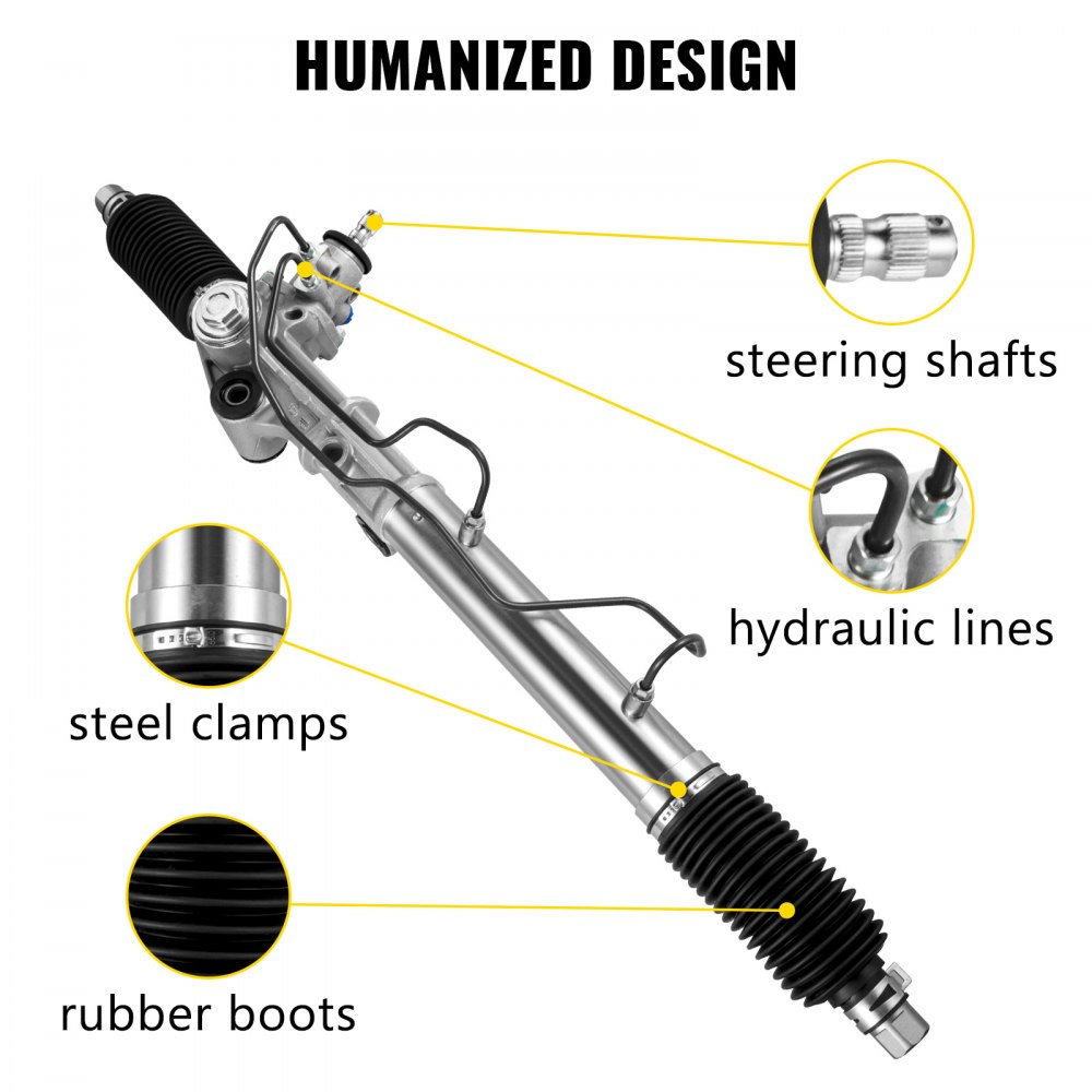 Brand NEW Toyota Tacoma Steering Rack and Pinion 4WD 1995-2004 2WD 1998 ...