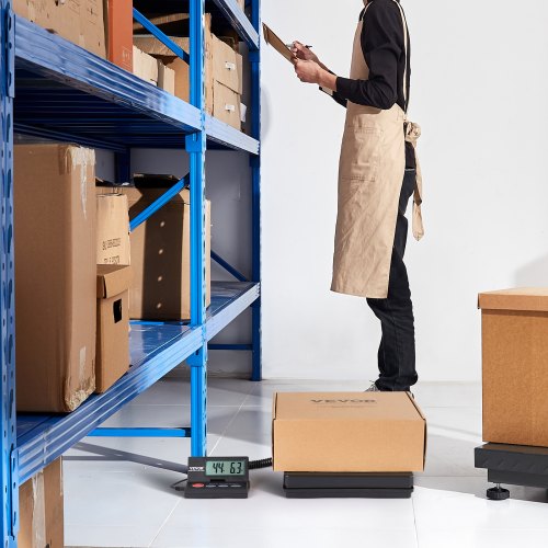 VEVOR Digital Shipping Scale, 110 lbs x 0.07 oz. Heavy Duty Postal ...