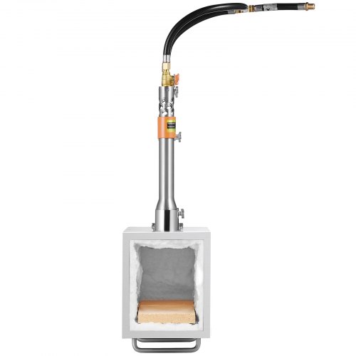 VEVOR Portable Propane Forge, 3 Burner Farrier Forge, 2600℉ Tool and ...