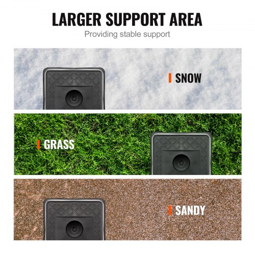 VEVOR Trailer Jack Block, 6000 lbs Capacity per RV Leveling Block, High ...