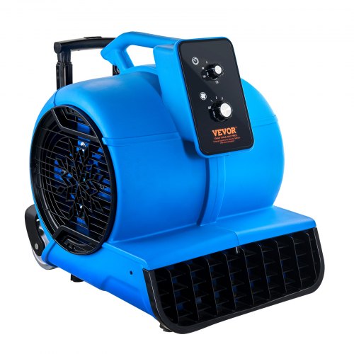 VEVOR Floor Blower 1560 RPM 4000 CFM Air Mover with 3 Blowing Angles 3 ...