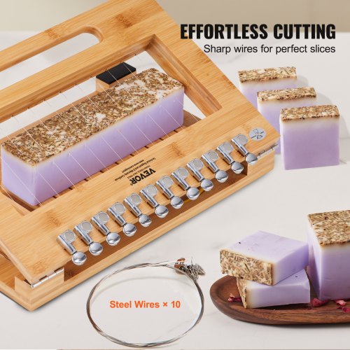 VEVOR Soap Cutter, Cut 1-12 Bars, Precisely and Accurately Cut 1 Inch ...