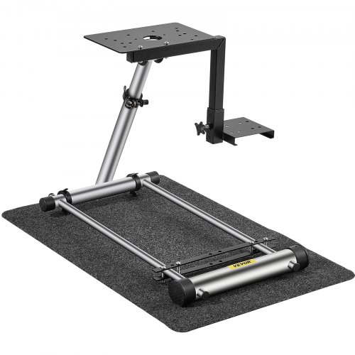 VEVOR Adjustable Steering Wheel Stand Frame Stainless Steel Racing ...