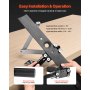 VEVOR Lawn Mower Blade Sharpener and Balancer, 15° - 45° Adjustable ...