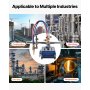 Track Torch Burner 2"-30"/Min 0.2"-4" Straight Line Gas Cutting Machine ...