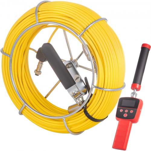 VEVOR Sewer Camera with Locator, 100' Cable, Drain Camera w/ 512Hz ...
