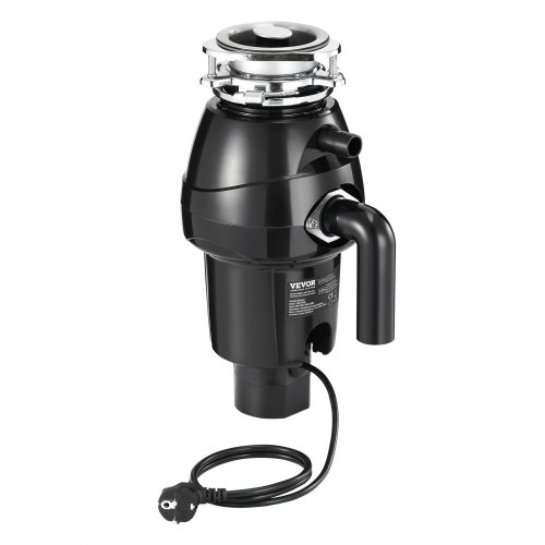 Garbage Disposal 3/4 HP Continuous Food Waste Disposer 3260 RPM 3-Bolt ...