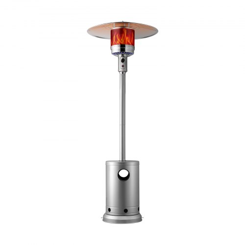 VEVOR Propane Patio Heater 50000BTU Tall Hammered w/Round Table Outdoor ...