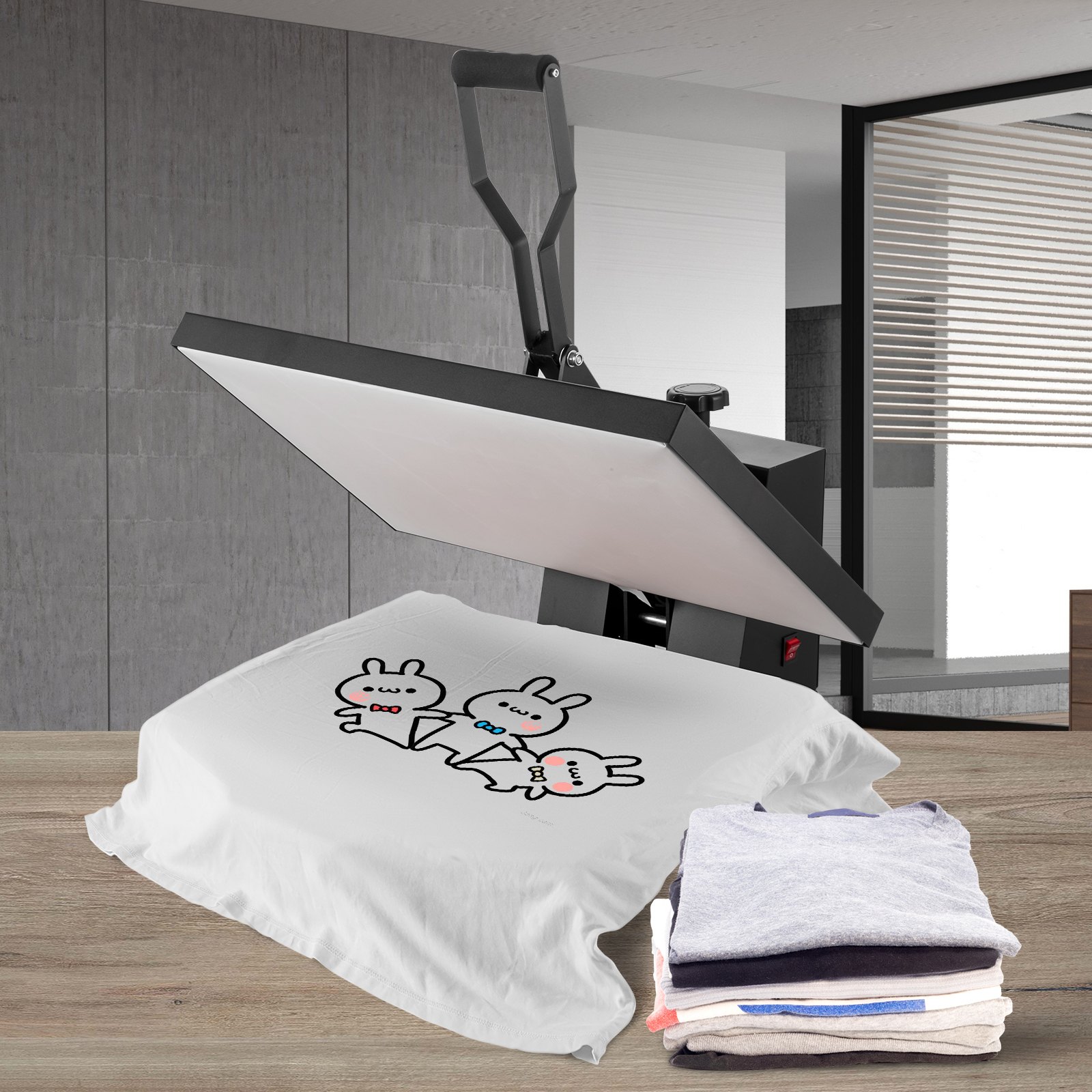 VEVOR Heat Press 16x24, 1700W Power Heat Press Machine, Fast Heating ...