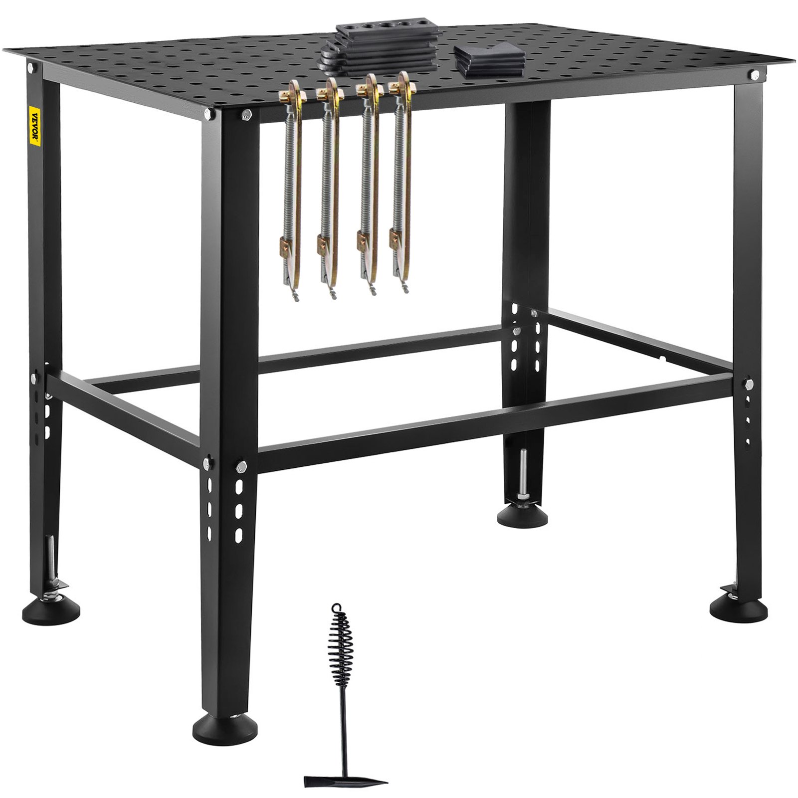Welding Table 36"x24" 800LBS Welding Workbench Table with Multiple ...