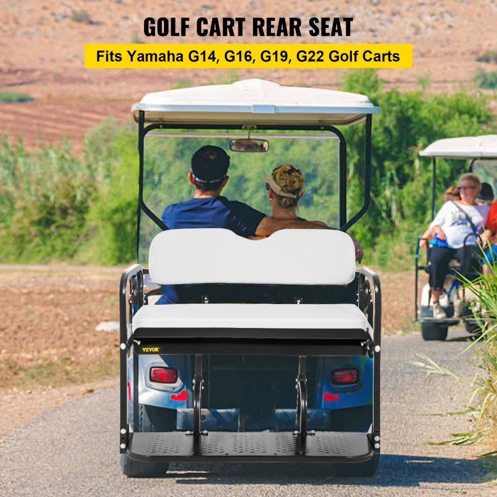 VEVOR Golf Cart Rear Seat, Club Car Rear Seat for Yamaha G14, G16, G19 ...