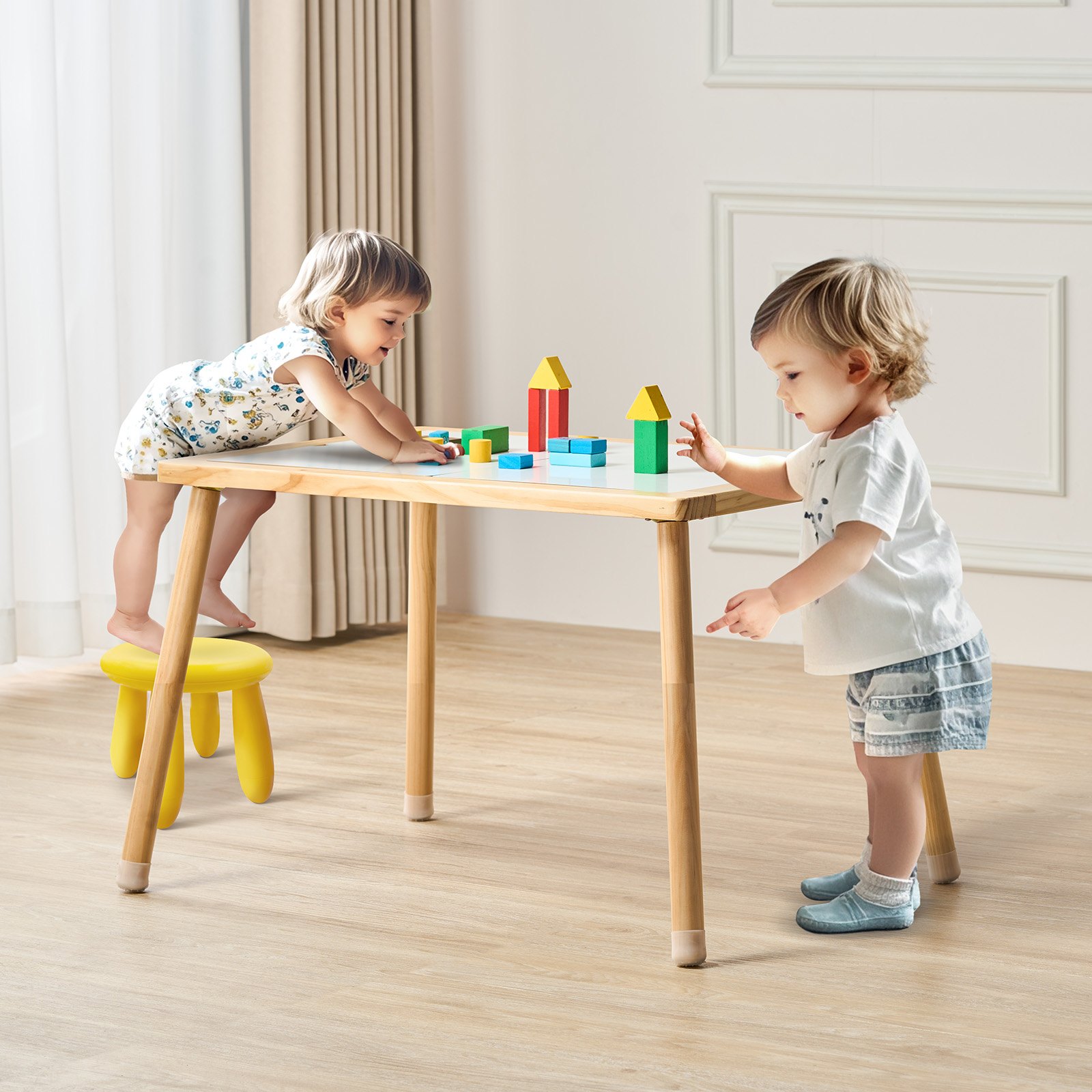 VEVOR Sensory Table for Preschool – 32.1" x 23.6", 1" Thick