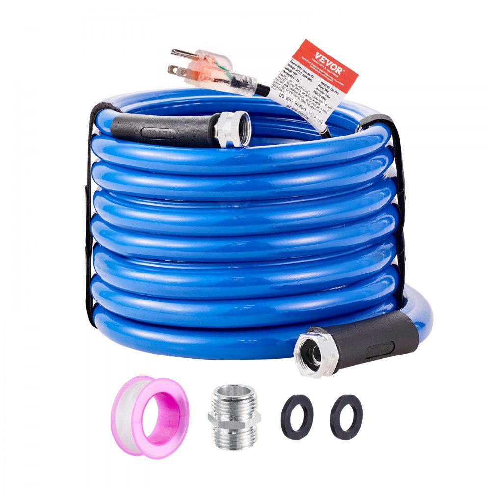 VEVOR 25ft Heated Water Hose for RV, Heated Drinking Water Hose ...
