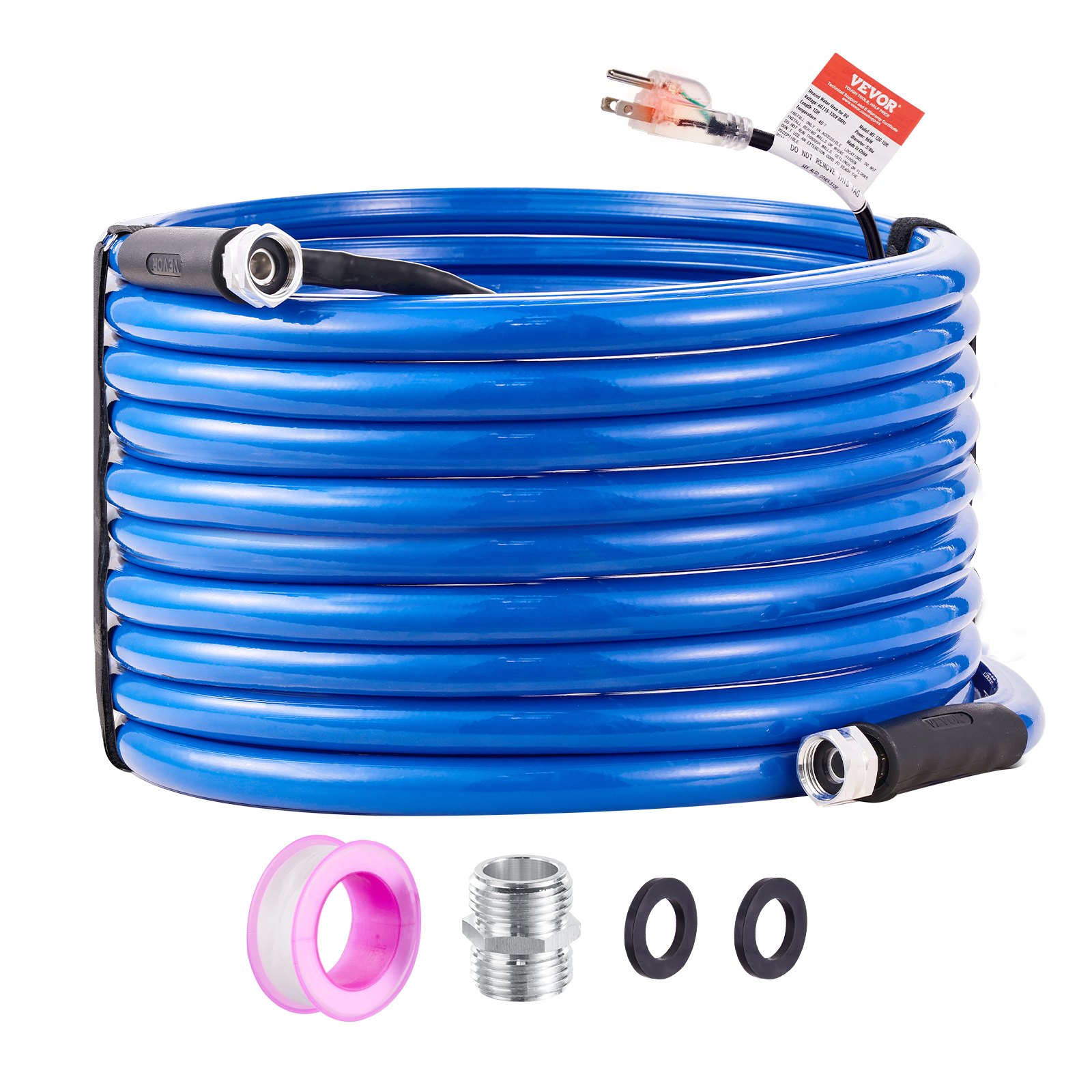 VEVOR 75ft Heated Water Hose for RV, Heated Drinking Water Hose ...