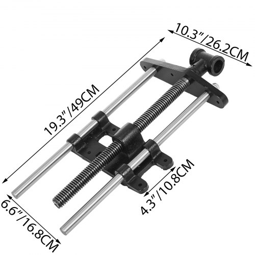 VEVOR Woodworking Bench Vise 10.5 Inch,Heavy-Duty Steel and Cast Iron ...