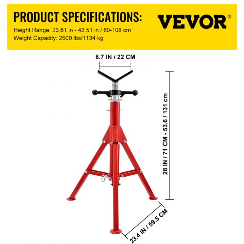 Search pipe stand | VEVOR AU