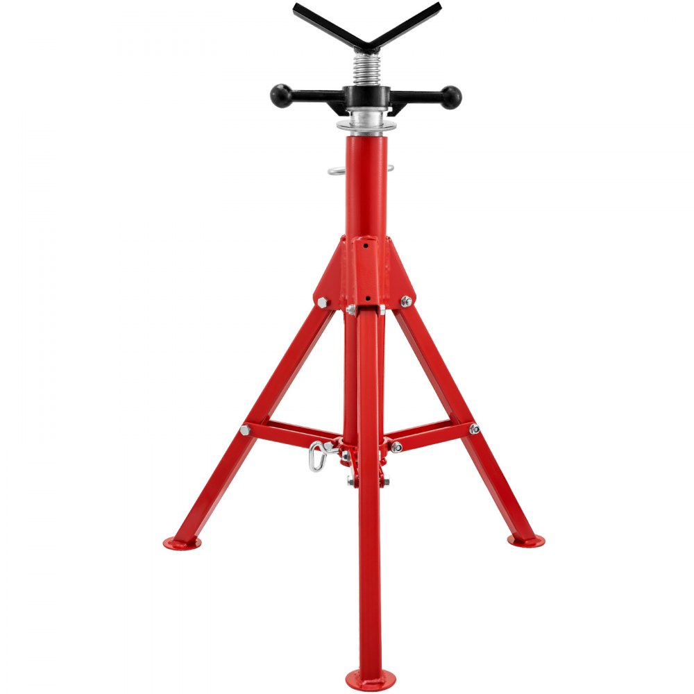 VEVOR V Head Pipe Stand 0.3-30.5 cm Capacity, Adjustable Height 71.1 ...