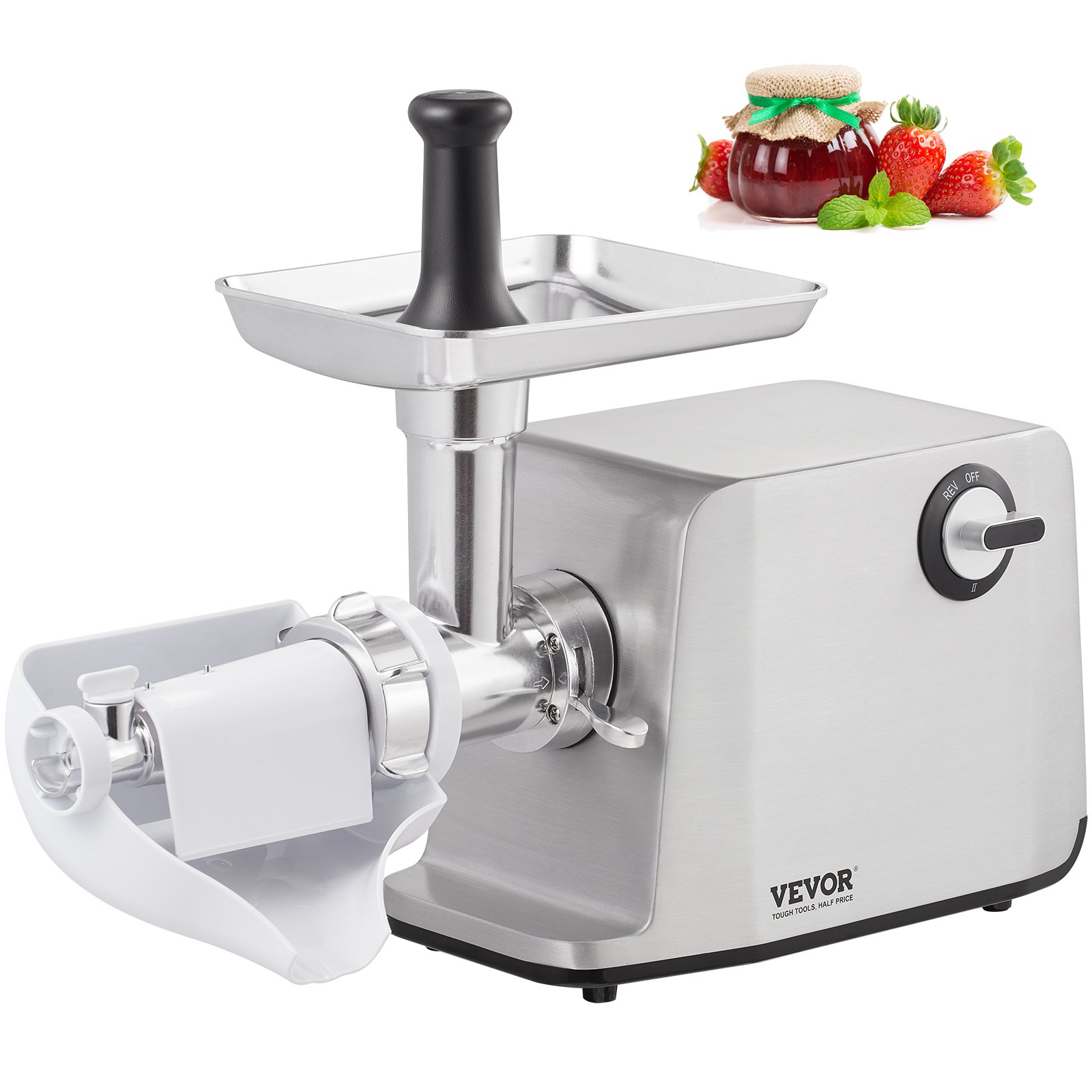 VEVOR Electric Tomato Strainer, 700W Tomato Sauce Maker Machine, 100 ...