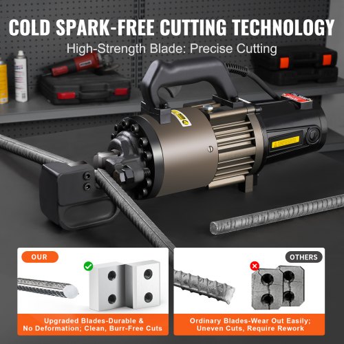 VEVOR Rebar Cutter - Precision for Reinforcing Steel