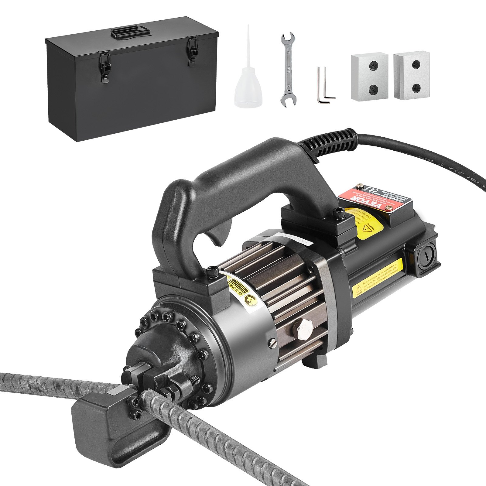 VEVOR Electric Rebar Cutter — Anti-Collision Storage Box